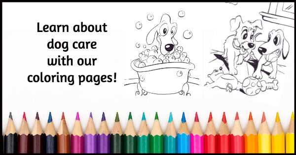 Dog Care Coloring Pages | Dog Remedy